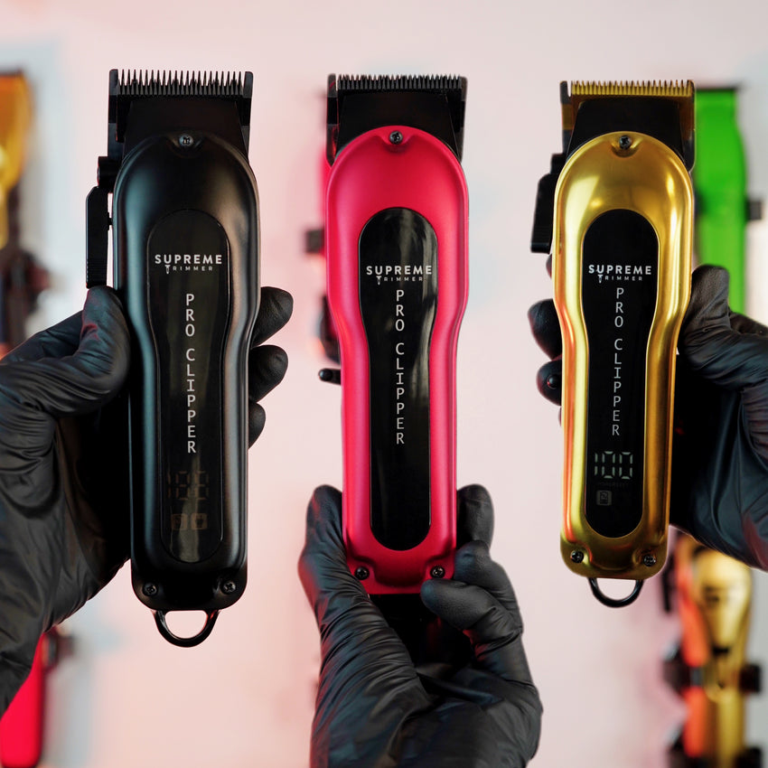 Pro Clipper by Supreme Trimmer - Professional Hair Clipper for Barbers ...