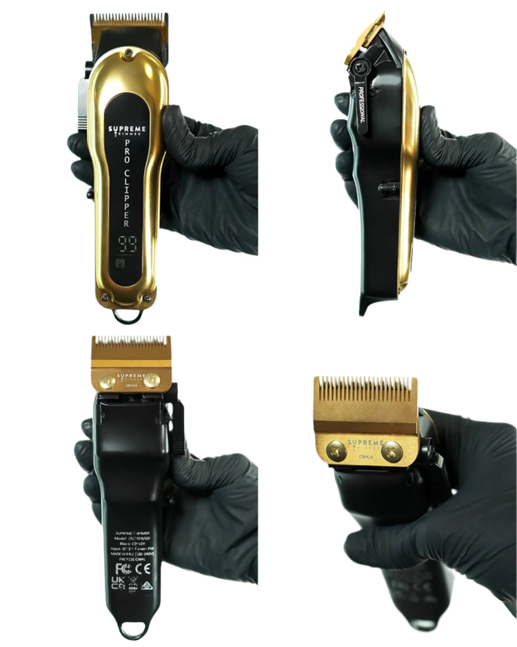 Pro Clipper by Supreme Trimmer - Professional Hair Clipper for Barbers ...