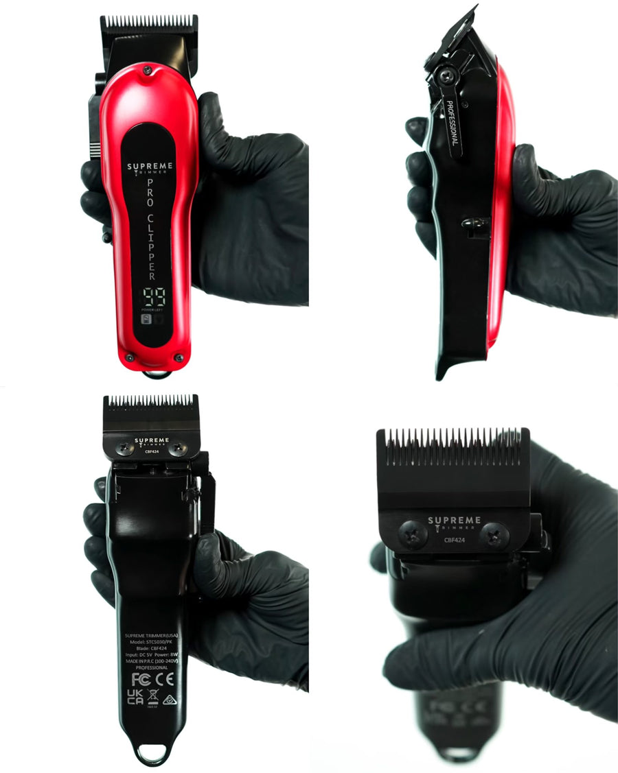 Pro Clipper by Supreme Trimmer - Professional Hair Clipper for Barbers ...